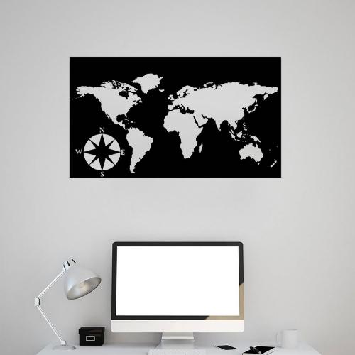 Carte du Monde en Métal | PrecisionMetal